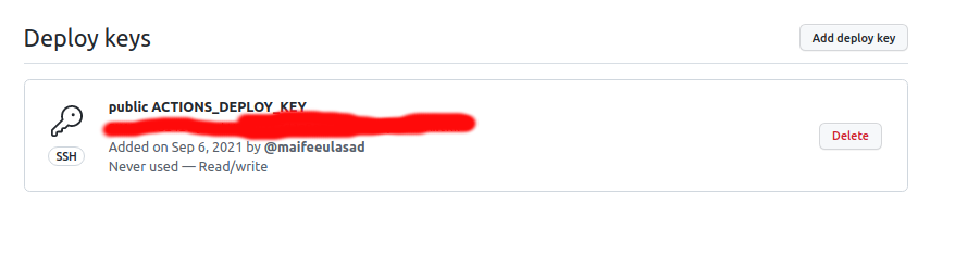 support: Error: Action failed with "not found deploy key or tokens" · Issue #651 · peaceiris ...