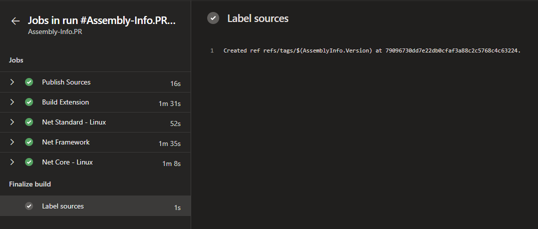 Getting the version number into a build variable · Issue #154 · BMuuN/vsts-assemblyinfo-task ...