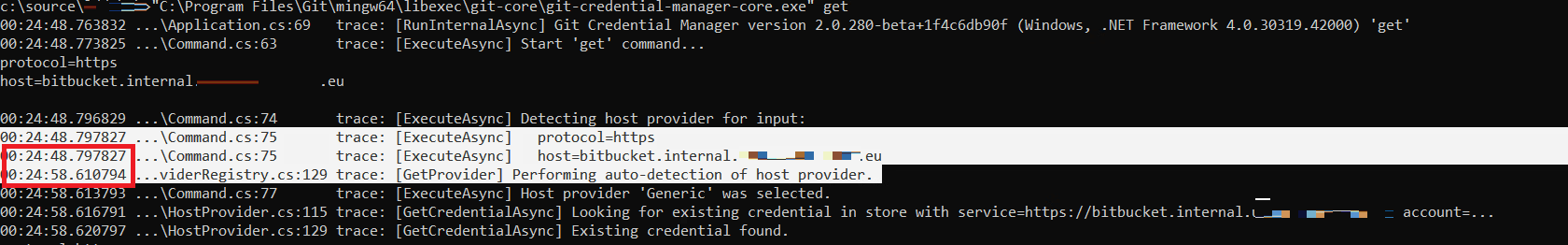Help deducing slowness with BitBucket · Issue #526 · git-ecosystem/git-credential-manager · GitHub