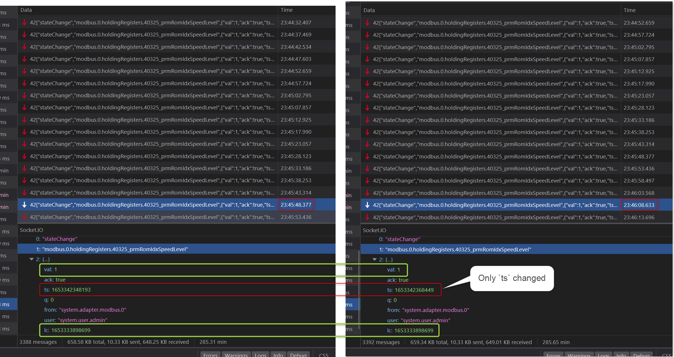 Feature request: change subscriptions · Issue #118 · ioBroker/ioBroker.socketio · GitHub
