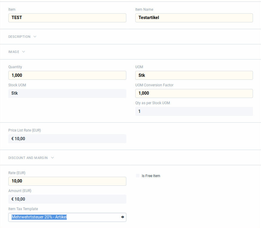 Wrong Amount in item table if tax not included · Issue #19246 · frappe/erpnext · GitHub