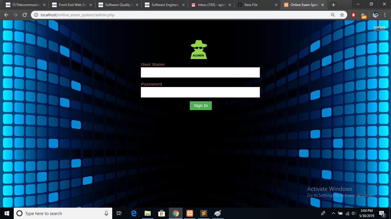 GitHub - BlackKnightZERO/Online-Examination-System: Web based system ...