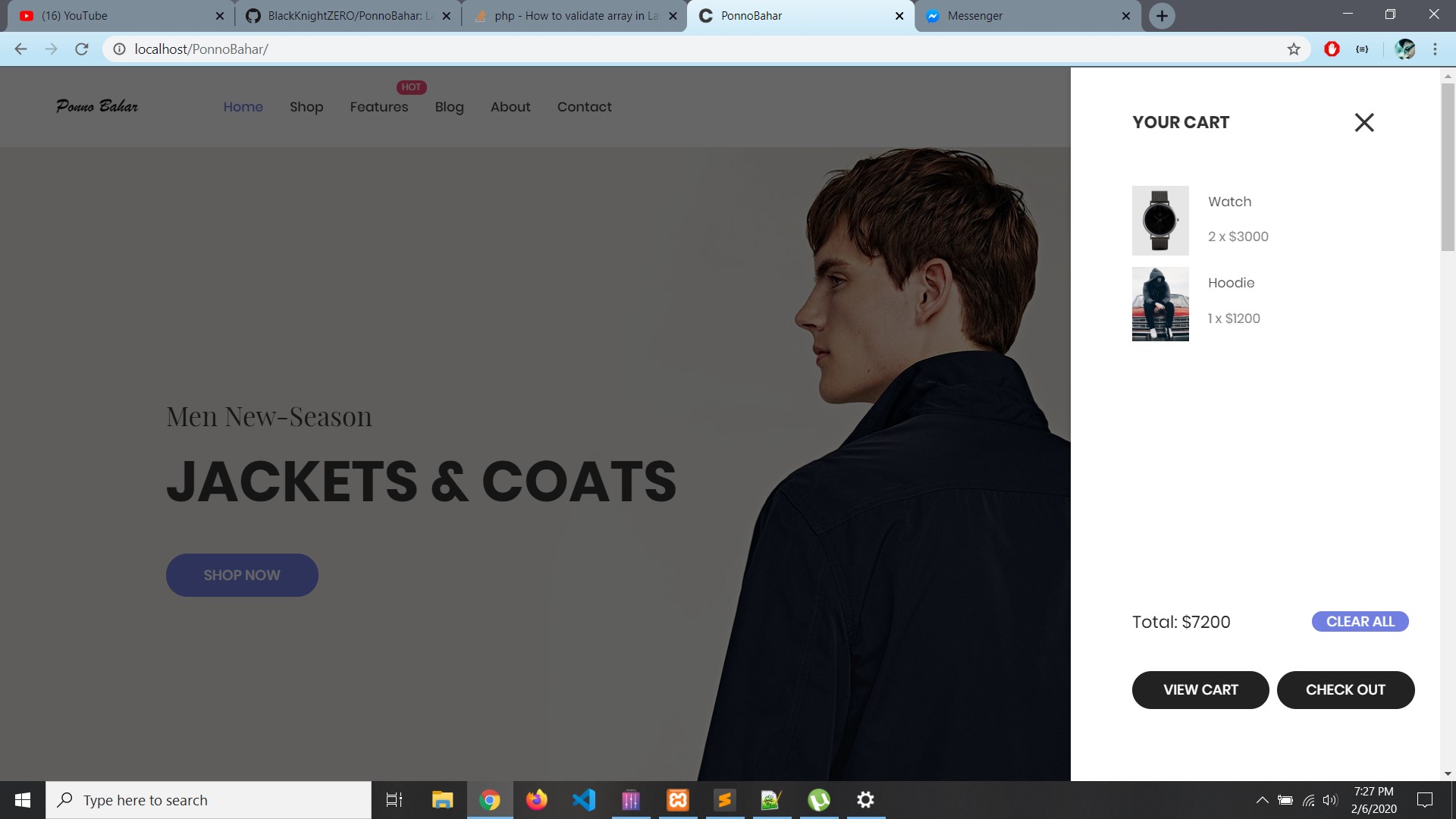 GitHub - BlackKnightZERO/PonnoBahar: Laravel E-Commerce ( work in progress ) ( PHP, AJAX, JQuery ...