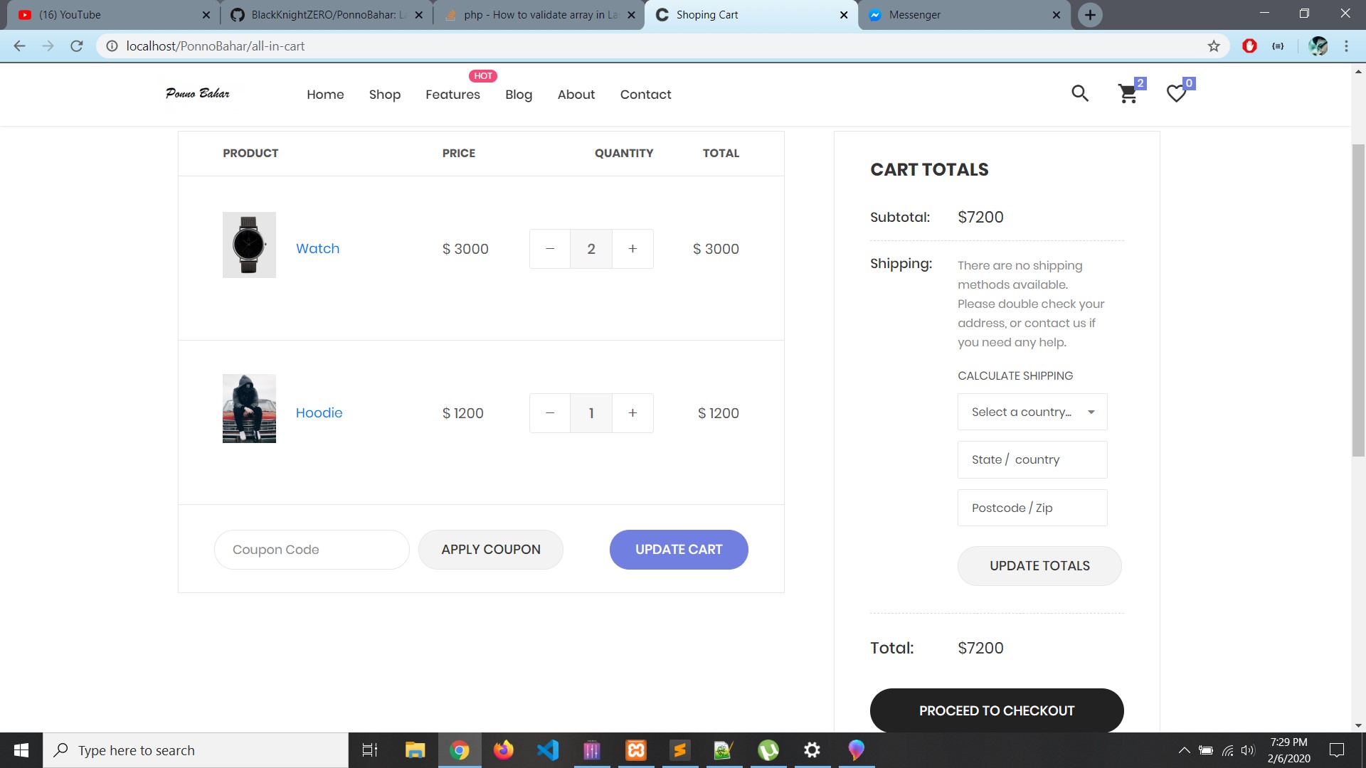 GitHub - BlackKnightZERO/PonnoBahar: Laravel E-Commerce ( work in progress ) ( PHP, AJAX, JQuery ...