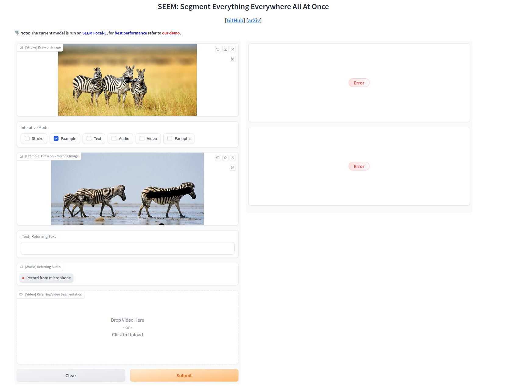 "KeyError: 'dataset'" when load the page · Issue #59 · UX-Decoder/Segment-Everything-Everywhere ...