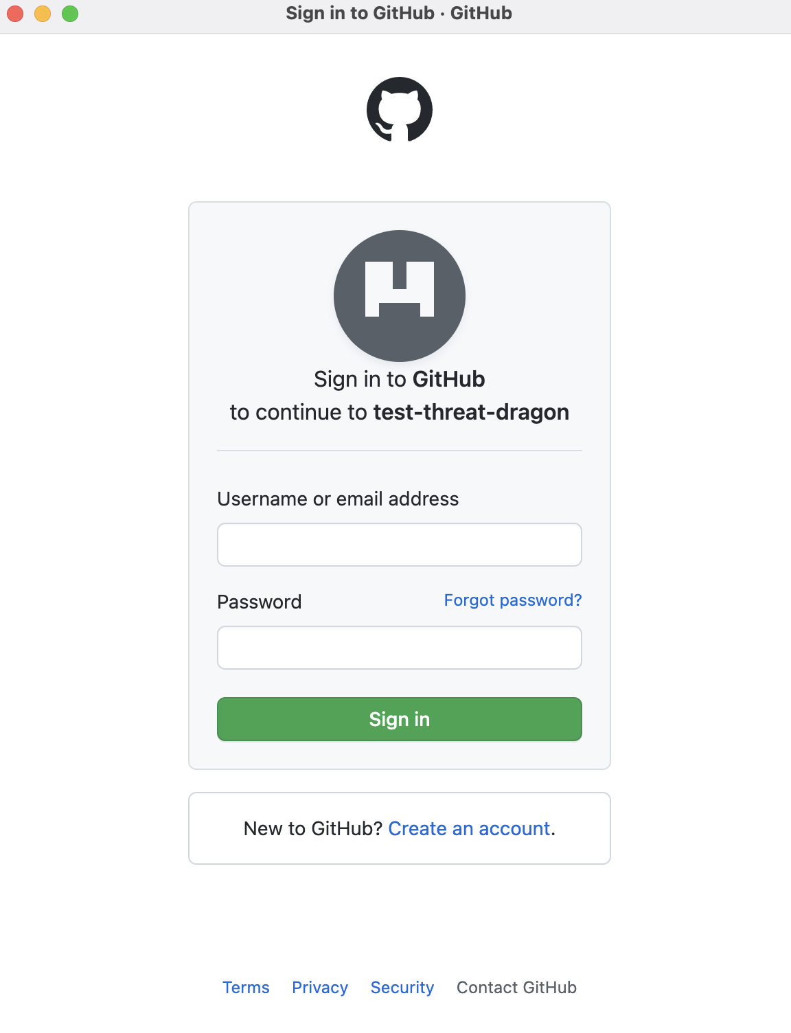 v2 - desktop includes github login · Issue #373 · OWASP/threat-dragon ...