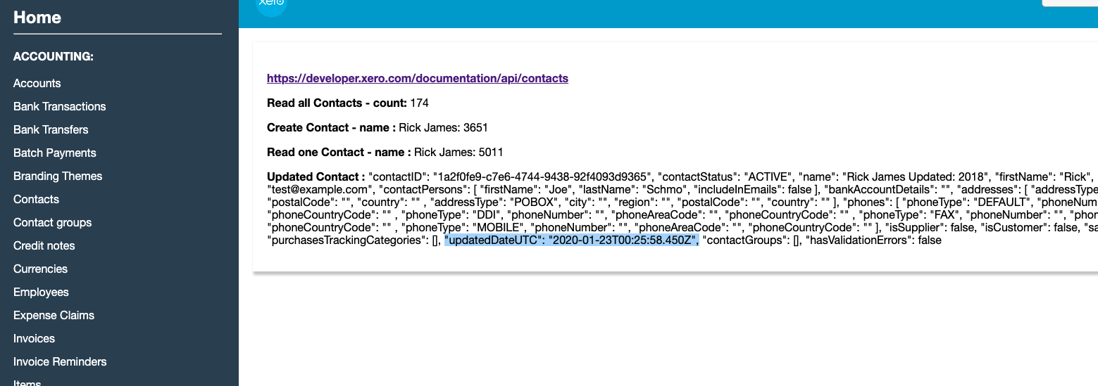 Contact.updatedDateUTC is always invalid · Issue #323 · XeroAPI/xero-node · GitHub