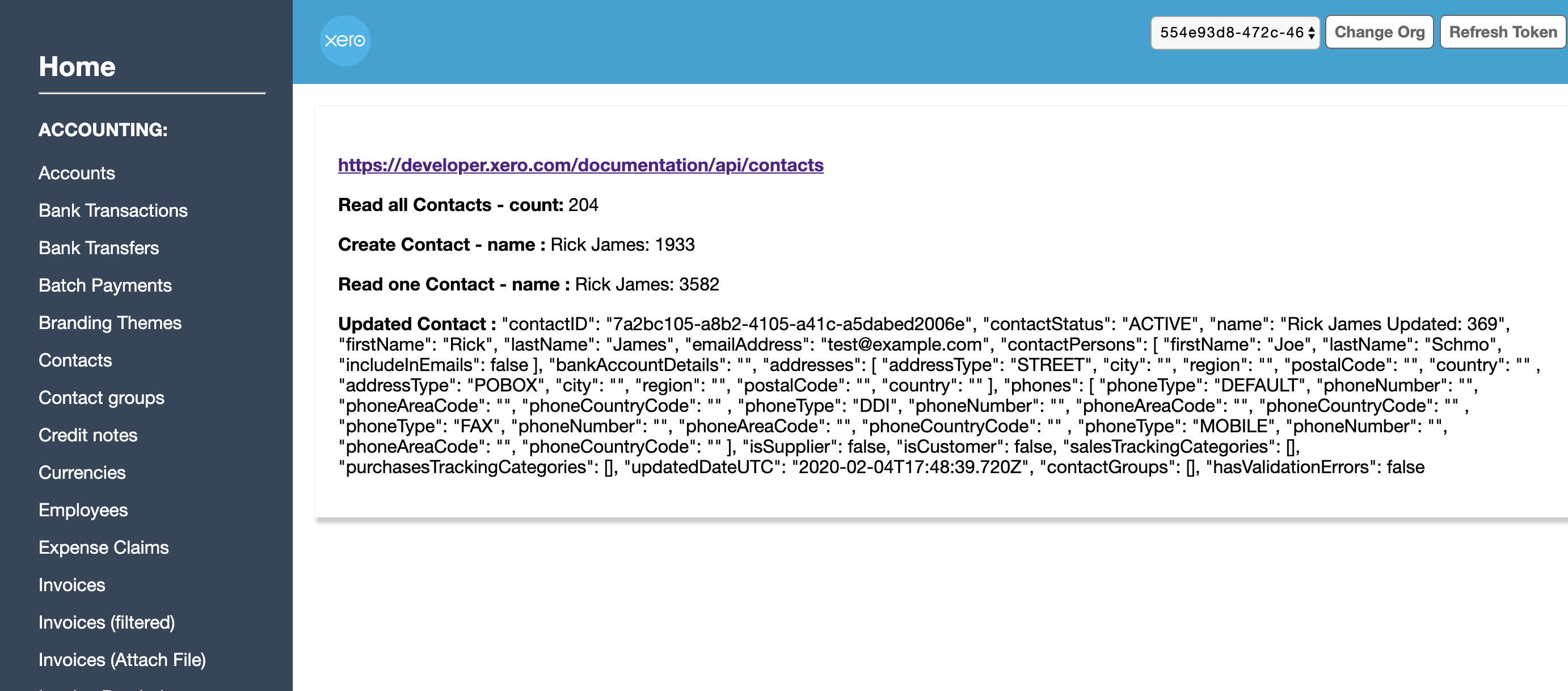 .getJournals and .getContacts give 401's · Issue #344 · XeroAPI/xero-node · GitHub