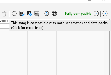 "This song is compatible..." label appears in the wrong place when window scale is not 100% ...