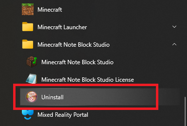 how to uninstall · Issue #295 · OpenNBS/NoteBlockStudio · GitHub