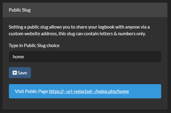 'Visit Public Page:' link does not include '/visitor/' · Issue #1515 · magicbug/Cloudlog · GitHub