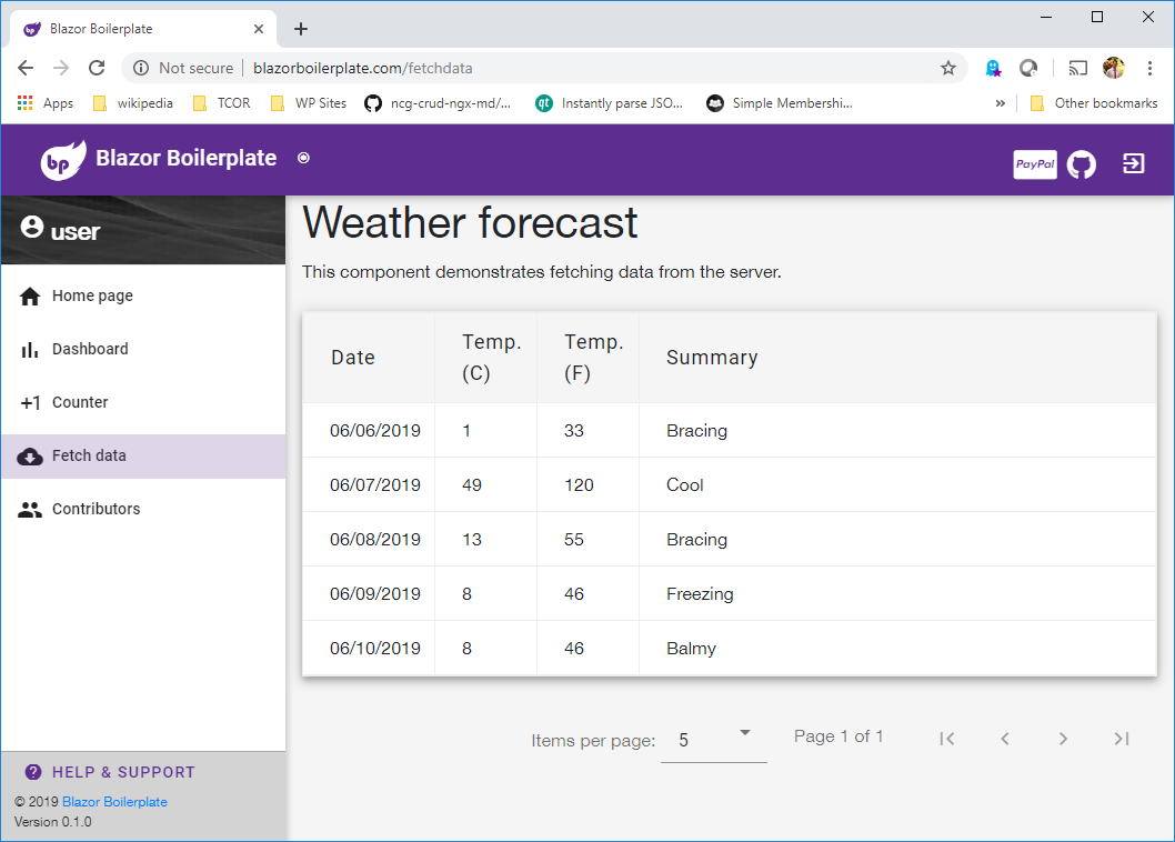 Table style · Issue #88 · SamProf/MatBlazor · GitHub
