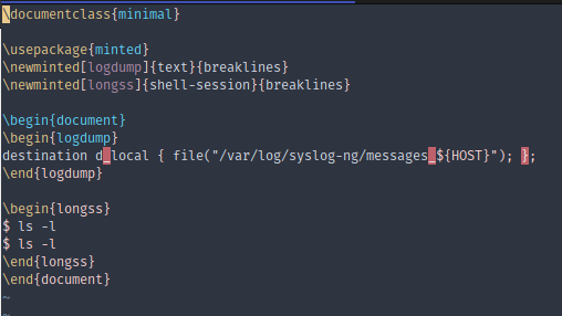 \newminted is not always correctly recognized · Issue #1616 · lervag/vimtex · GitHub