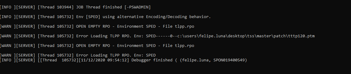 PATCH emergencial sendo gerado com erro. Error Loading TLPP RPO. · Issue #600 · totvs/tds-vscode ...