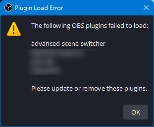 Plugin failed to load on OBS 28 · Issue #497 · WarmUpTill/SceneSwitcher · GitHub