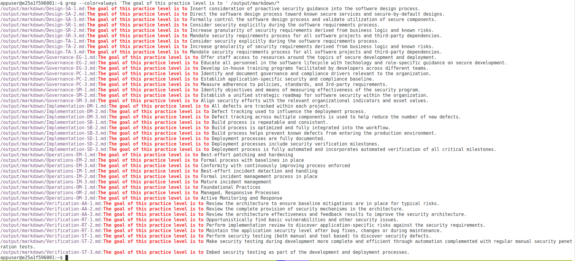 Align practice level goal descriptions · Issue #412 · OWASP/samm · GitHub