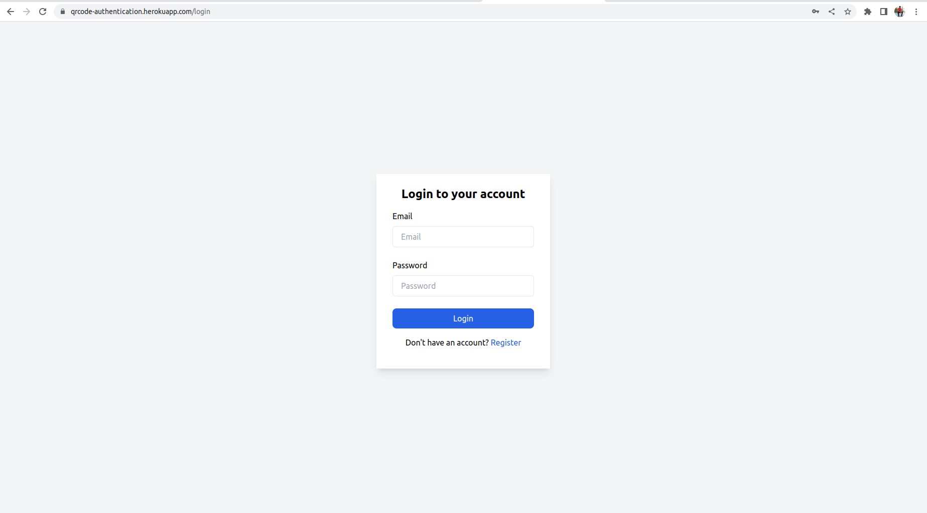 GitHub - kantivekariya/qrcode-authentication