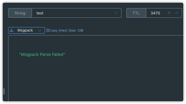Msgpack Parse Failed · Issue #688 · qishibo/AnotherRedisDesktopManager · GitHub