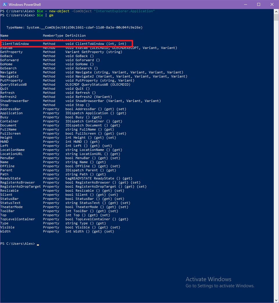 Add support for com object documentation · Issue #4356 · MicrosoftDocs/PowerShell-Docs · GitHub