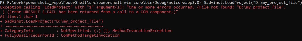 Relevant com error message is no longer displayed · Issue #12143 ...
