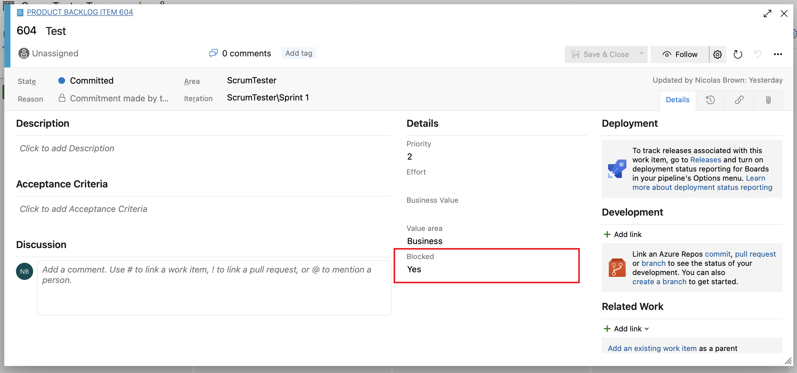 Blocked items in scrum template do not show on Blockers tab · Issue #21 · nbrown02/FlowViz · GitHub