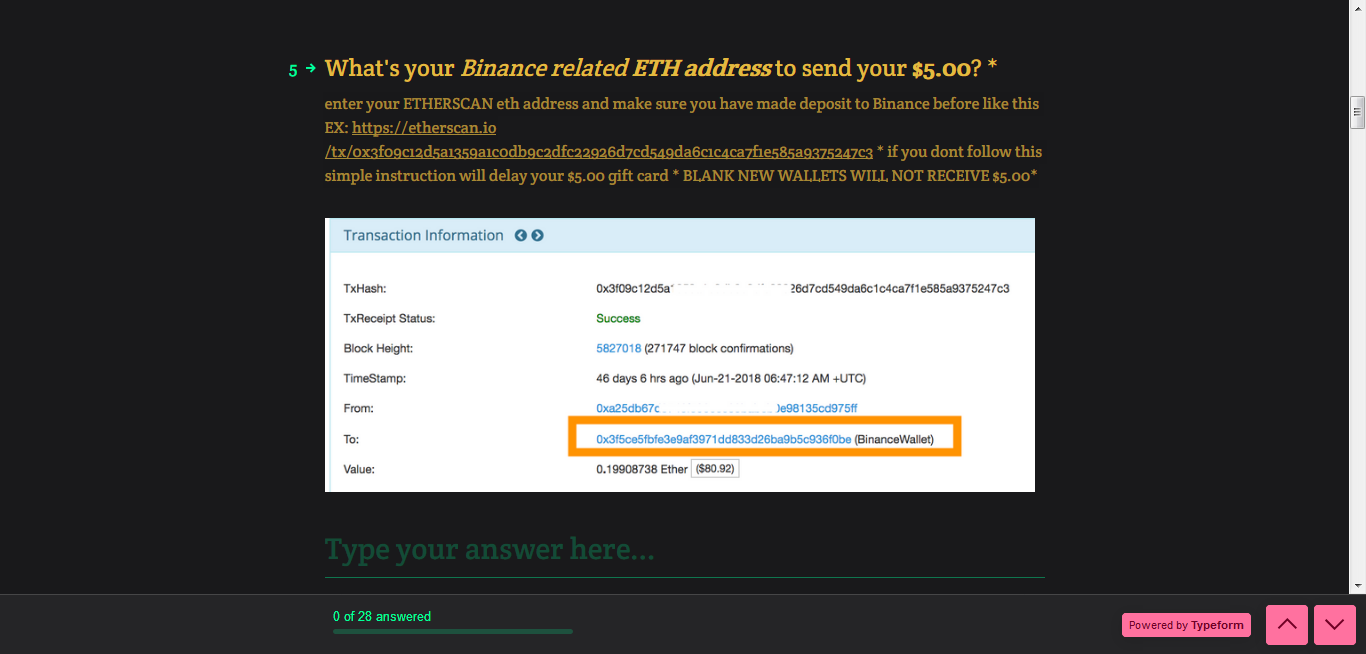 Fake Binance Giveaway [Blacklist] · Issue #2228 · MetaMask/eth-phishing-detect · GitHub
