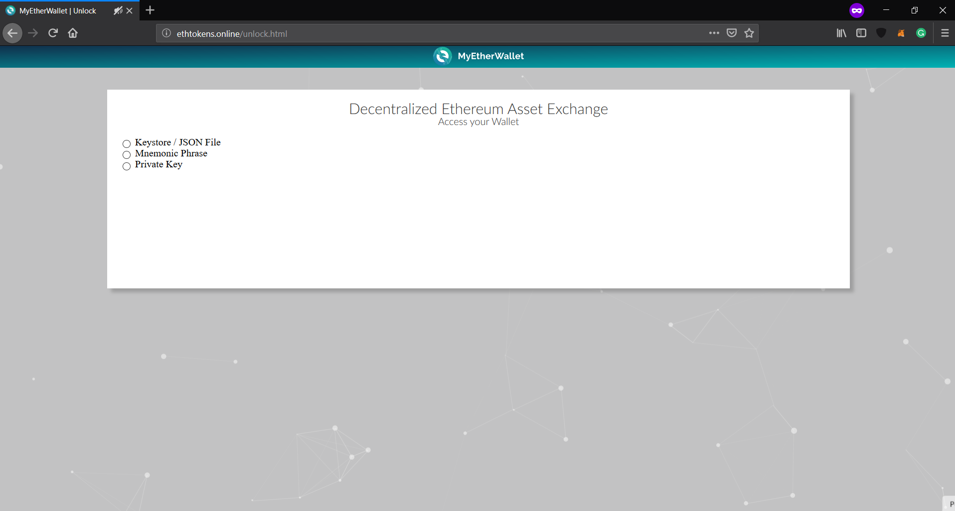 Fake Myetherwallet [Blacklist Request] · Issue #2768 · MetaMask/eth-phishing-detect · GitHub