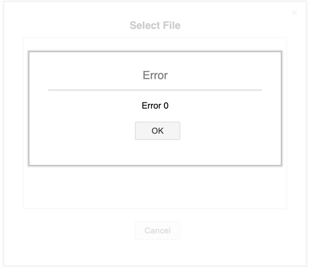 draw.io and gitlab plug-in integration throws error 0 when I try to ...