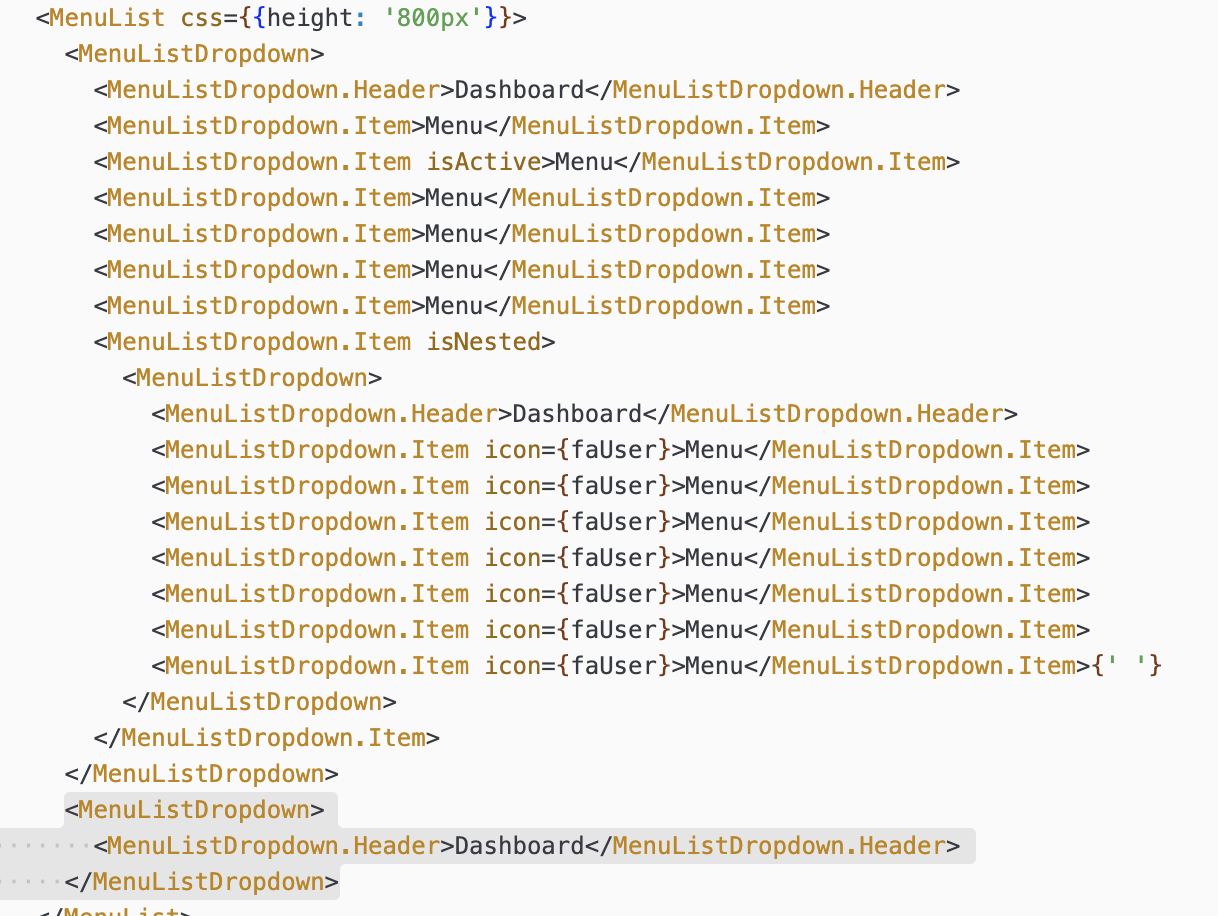 Fix: Missing MenuListDropdown.Header component don't have leftIcon case · Issue #118 ...