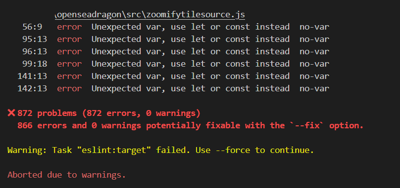 change var to let (introduce block scope) (previously function scope) (code refactor) · Issue ...