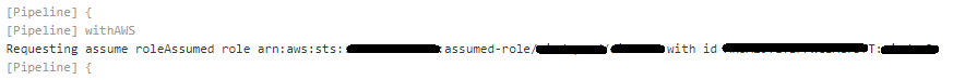 Security issue with 'WithAws' logs · Issue #244 · jenkinsci/pipeline-aws-plugin · GitHub