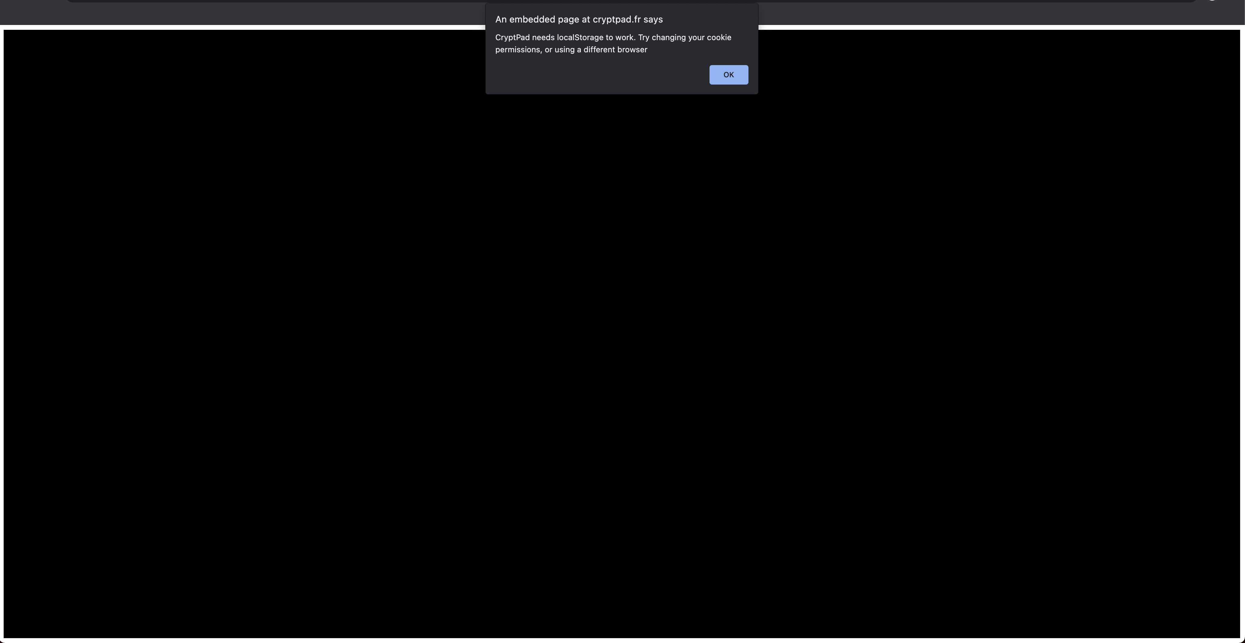 Disable localstorage for embedding? · Issue #723 · cryptpad/cryptpad · GitHub