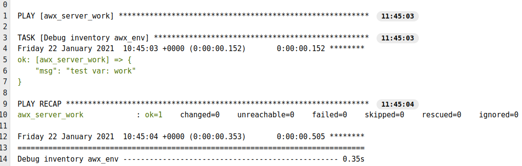 Inventory variables not loaded until host is found in inventory · Issue #9139 · ansible/awx · GitHub