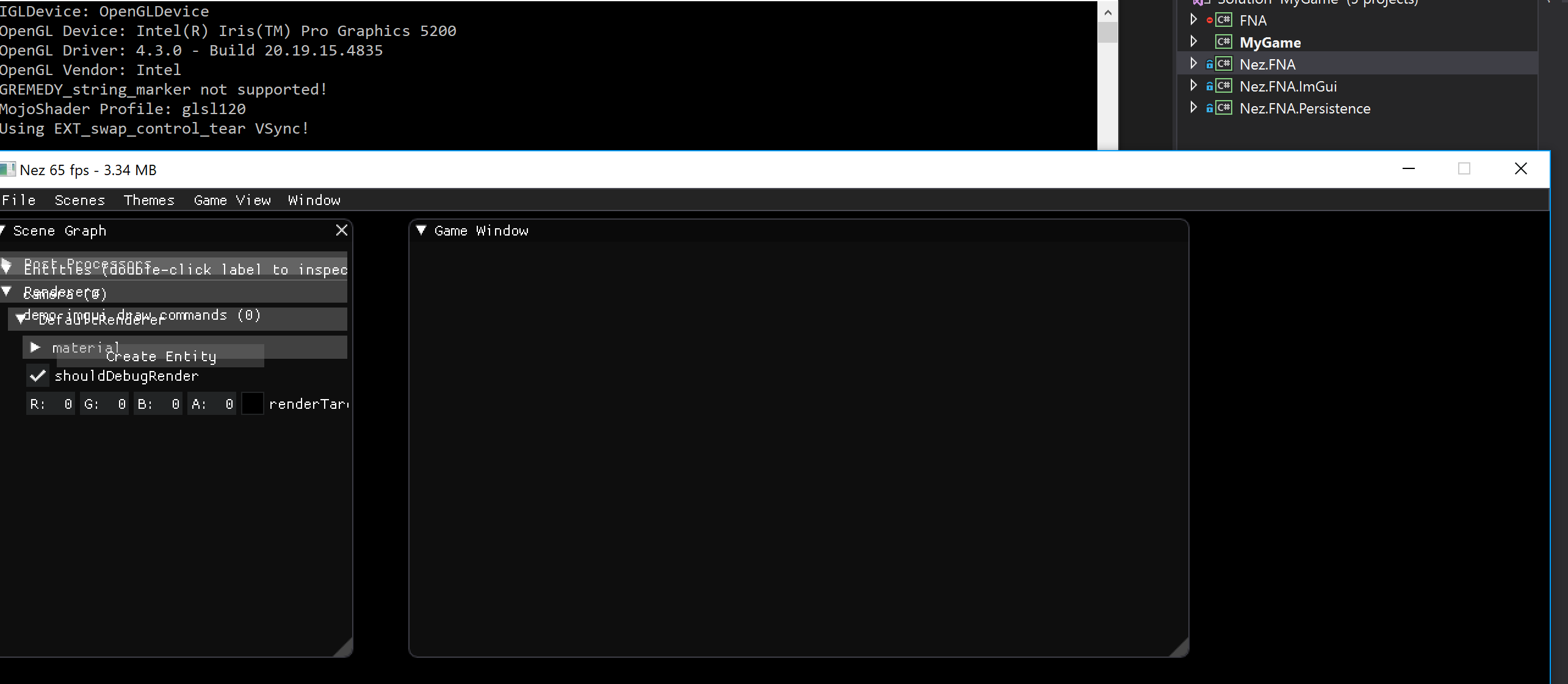(Windows) Nez / FNA / ImGUI rendering issues when run in Debug mode · Issue #463 · prime31/Nez ...