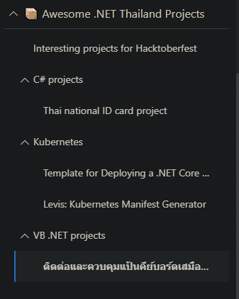 Add showcase/interesting projects that made with .NET · Issue #50 · dotnetthailand ...