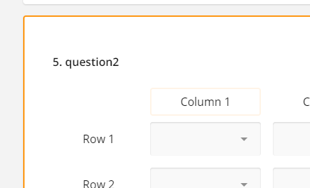 v2: Page and Question "hover" line should differ from selection by ...