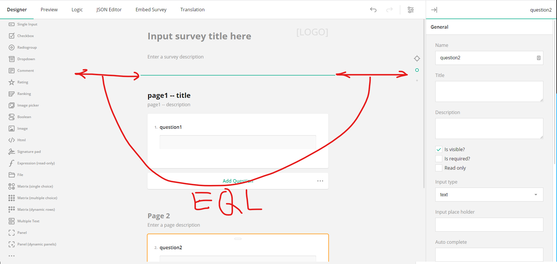 design surface centering · Issue #2549 · surveyjs/survey-creator · GitHub