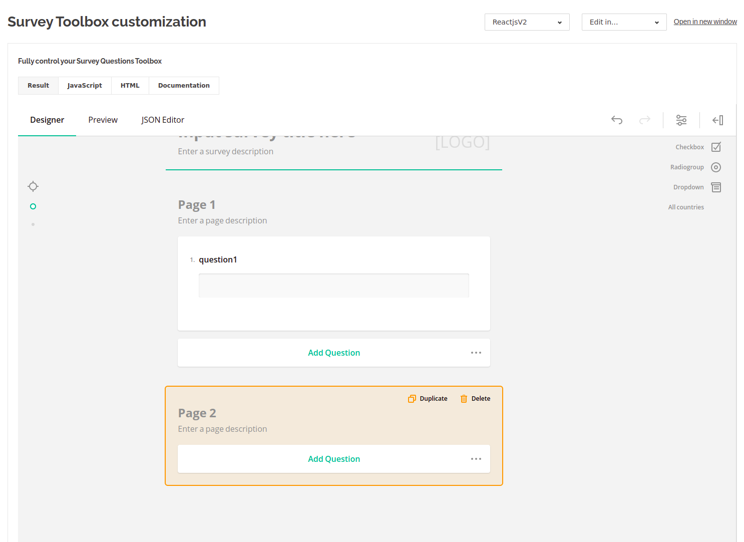 Design Surface Moved Up After Scroll Disappear · Issue 2652 · Surveyjssurvey Creator · Github 