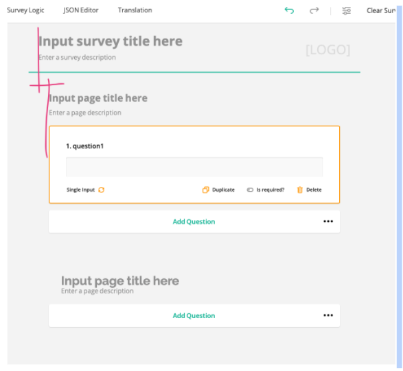 Survey And Page Title Alignment · Issue 2732 · Surveyjs Survey Creator · Github