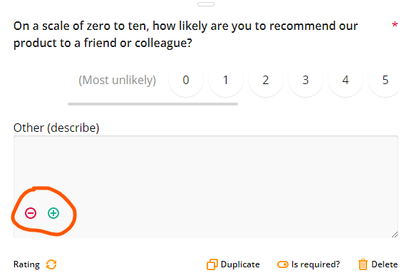 Position for Rating adorner buttons · Issue #2719 · surveyjs/survey-creator · GitHub