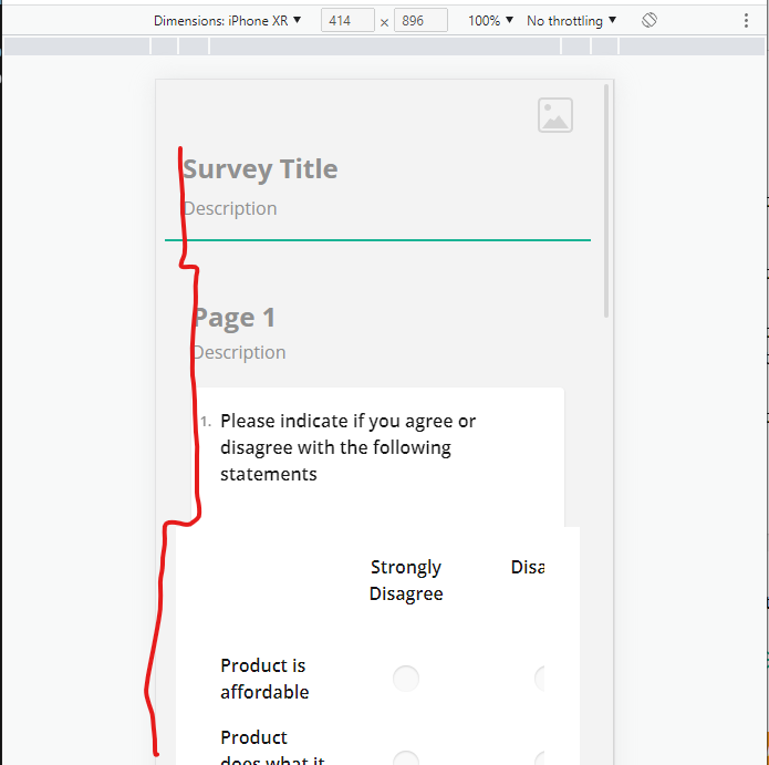 Bad Margins In Mobile View · Issue 3091 · Surveyjssurvey Creator · Github 
