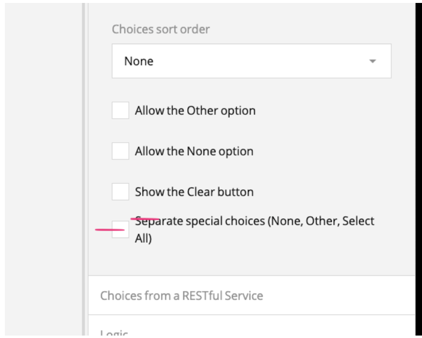Align long Property Grid checkbox captions by top · Issue #3134 · surveyjs/survey-creator · GitHub