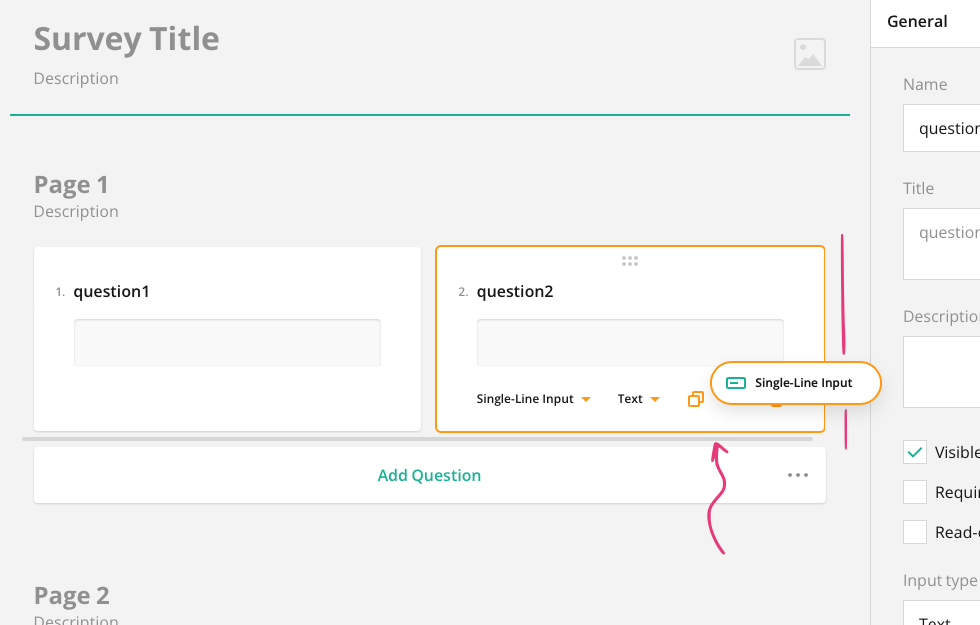 Drag-drop marker is hidden in the end of multi-line · Issue #4537 · surveyjs/survey-creator · GitHub