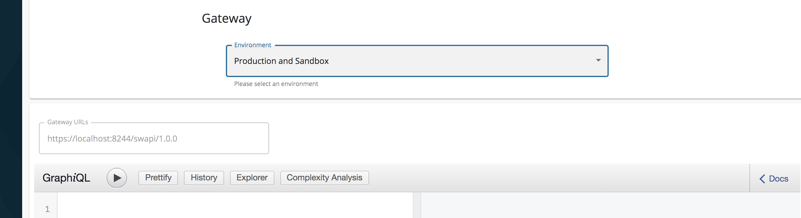 Not showing all the gateway url on the dev-portal when Graph QL API is published in Multiple ...