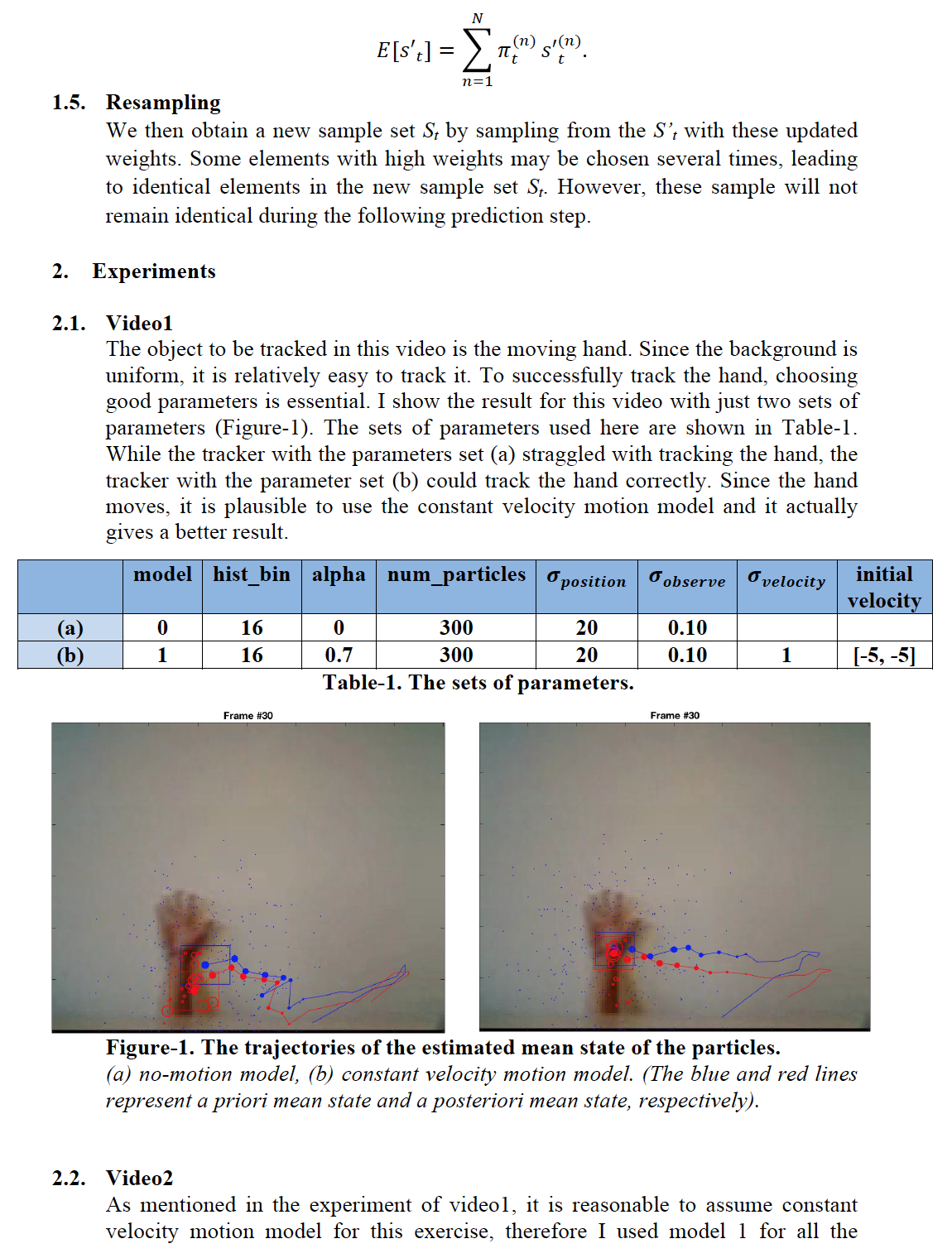 GitHub - KKeishiro/CONDENSATION-tracker: Object tracking with particle filters