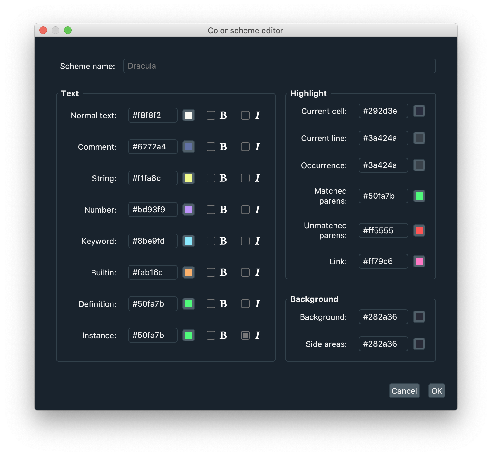 Dracula for Spyder 4.0.x · Issue #363 · dracula/dracula-theme · GitHub