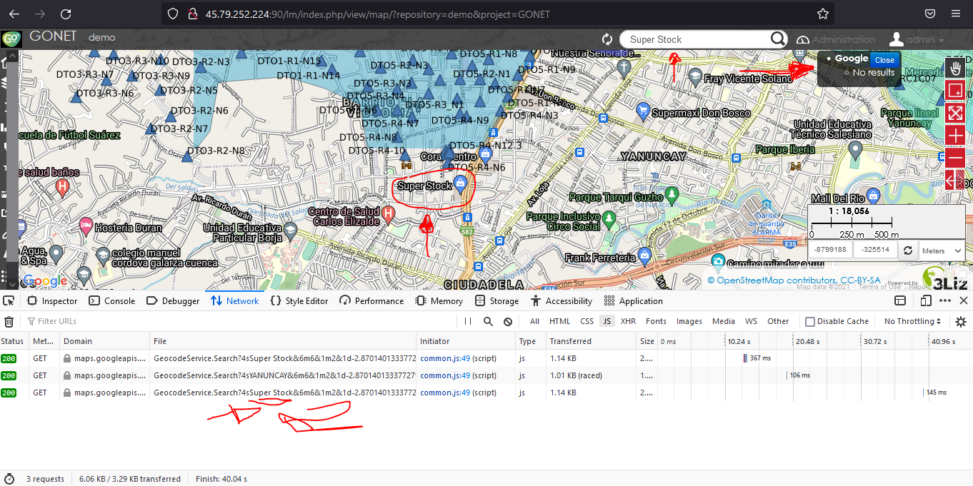 the google maps search bar does not work · Issue #2586 · 3liz/lizmap-web-client · GitHub