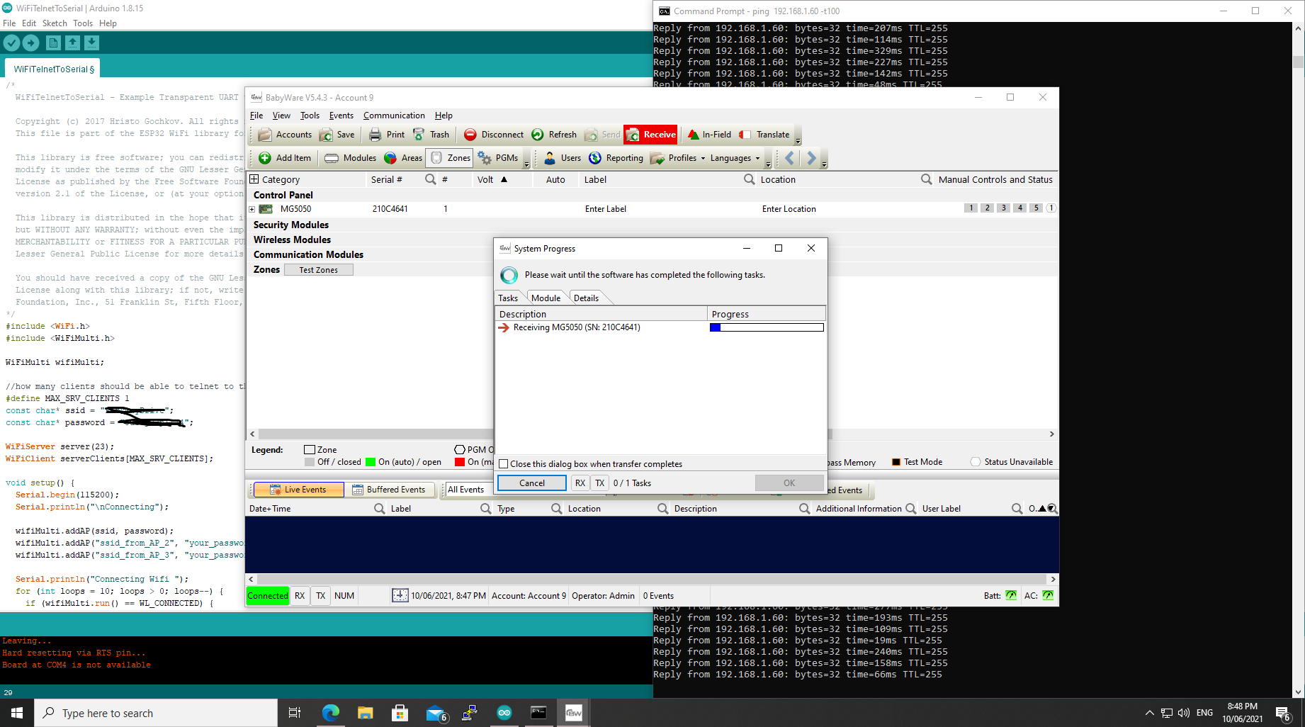 Esp32 Help · Issue #247 · ParadoxAlarmInterface/pai · GitHub