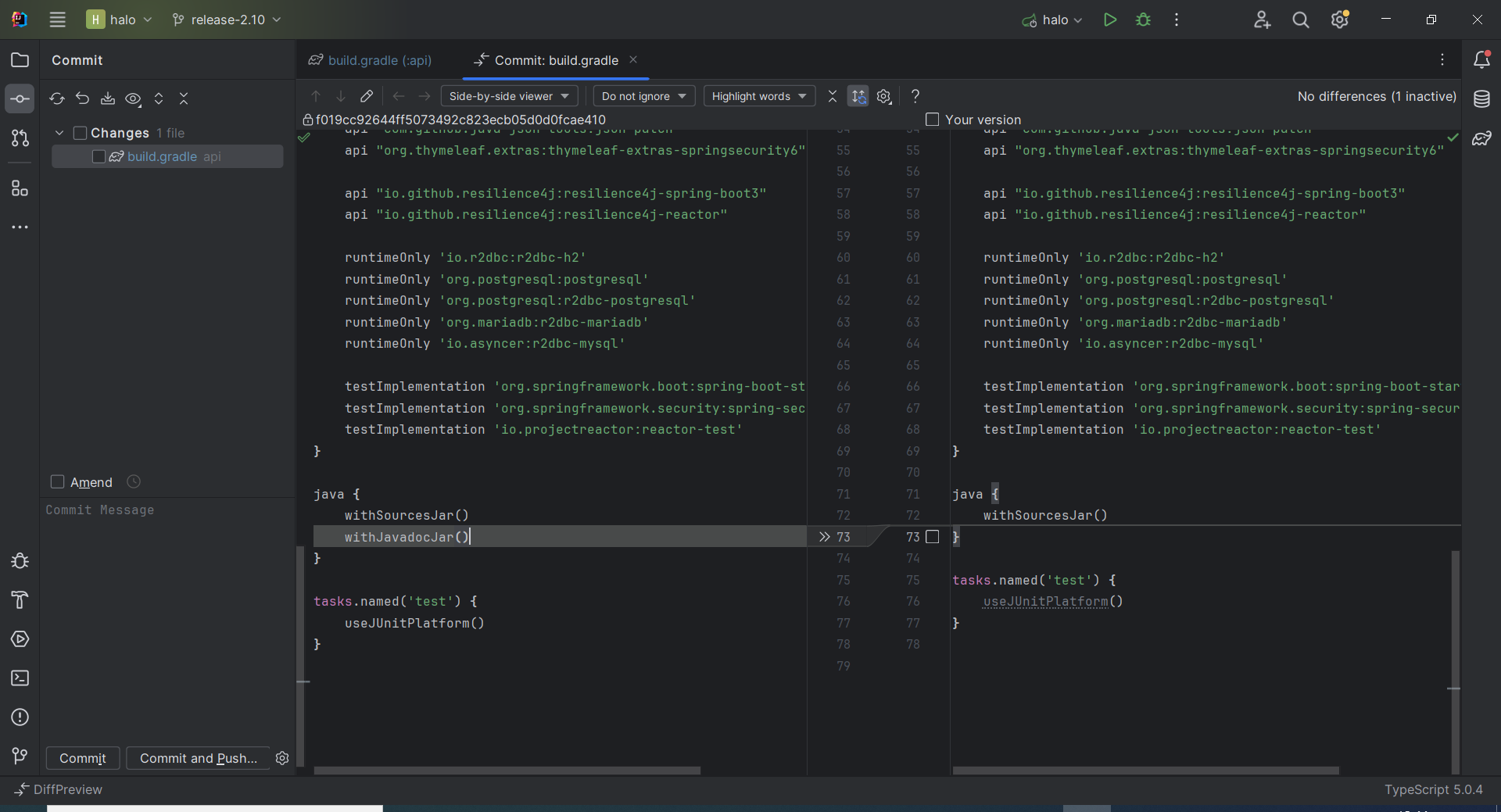 Execution failed for task ':api:javadoc'（win10） · Issue #4771 · halo-dev/halo · GitHub