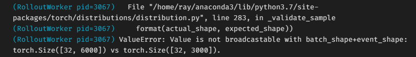 [RLlib] ray.rllib.policy.policy.Policy.compute_actions_from_input_dict() method return wrong ...